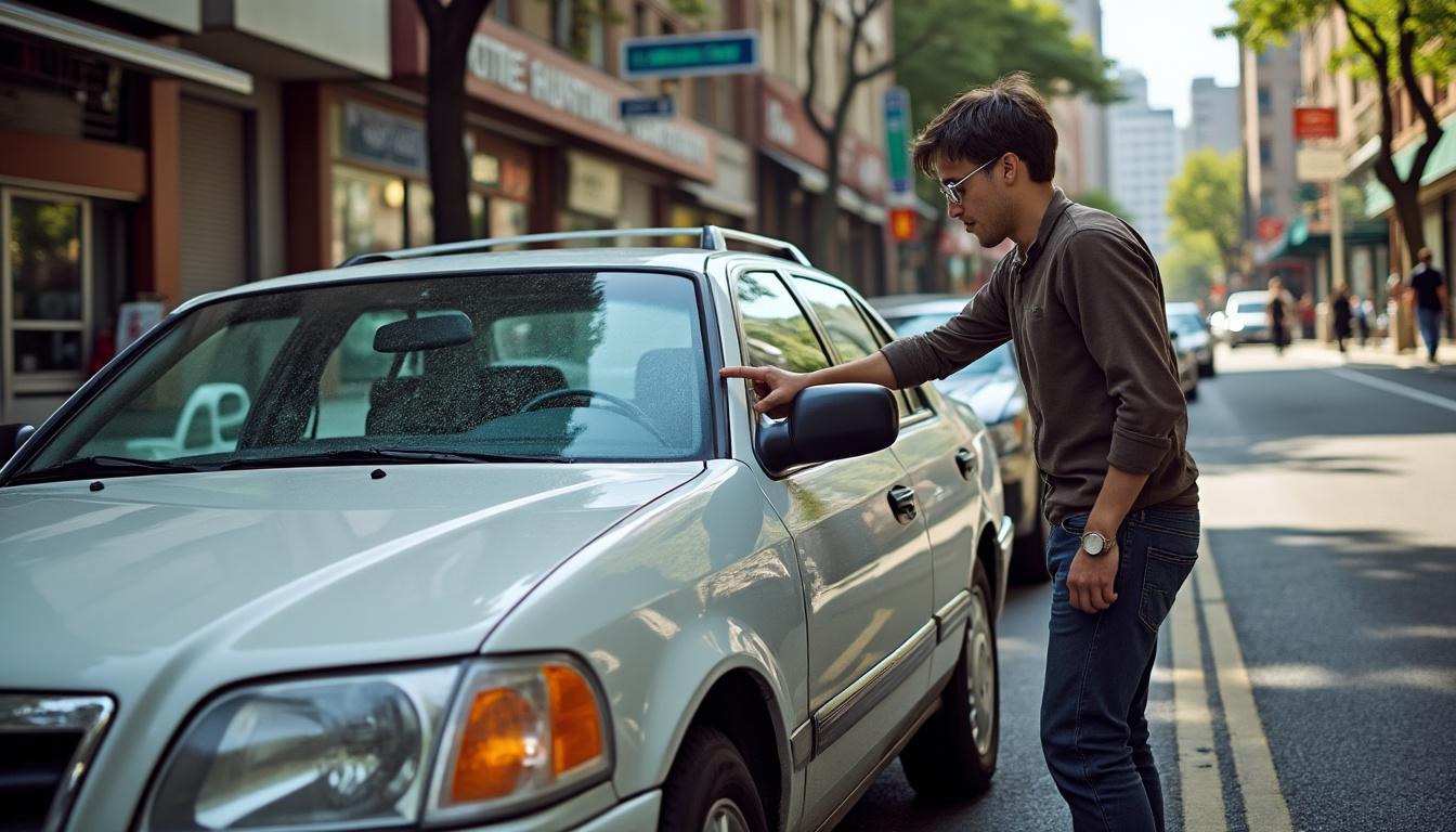 Jai Accroch Une Voiture Sans Men Rendre Compte